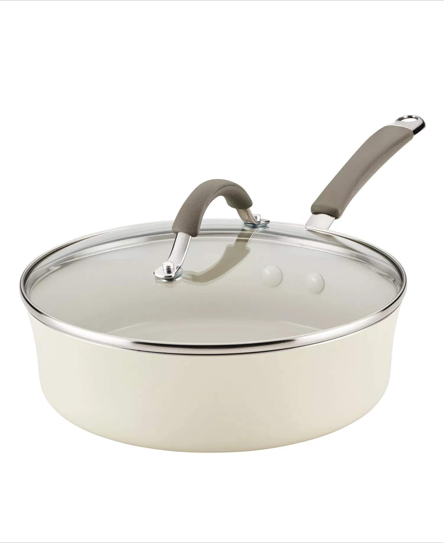 Cucina Ceramic Nonstick 3-Quart Saute Pan with Lid - Walmart.com