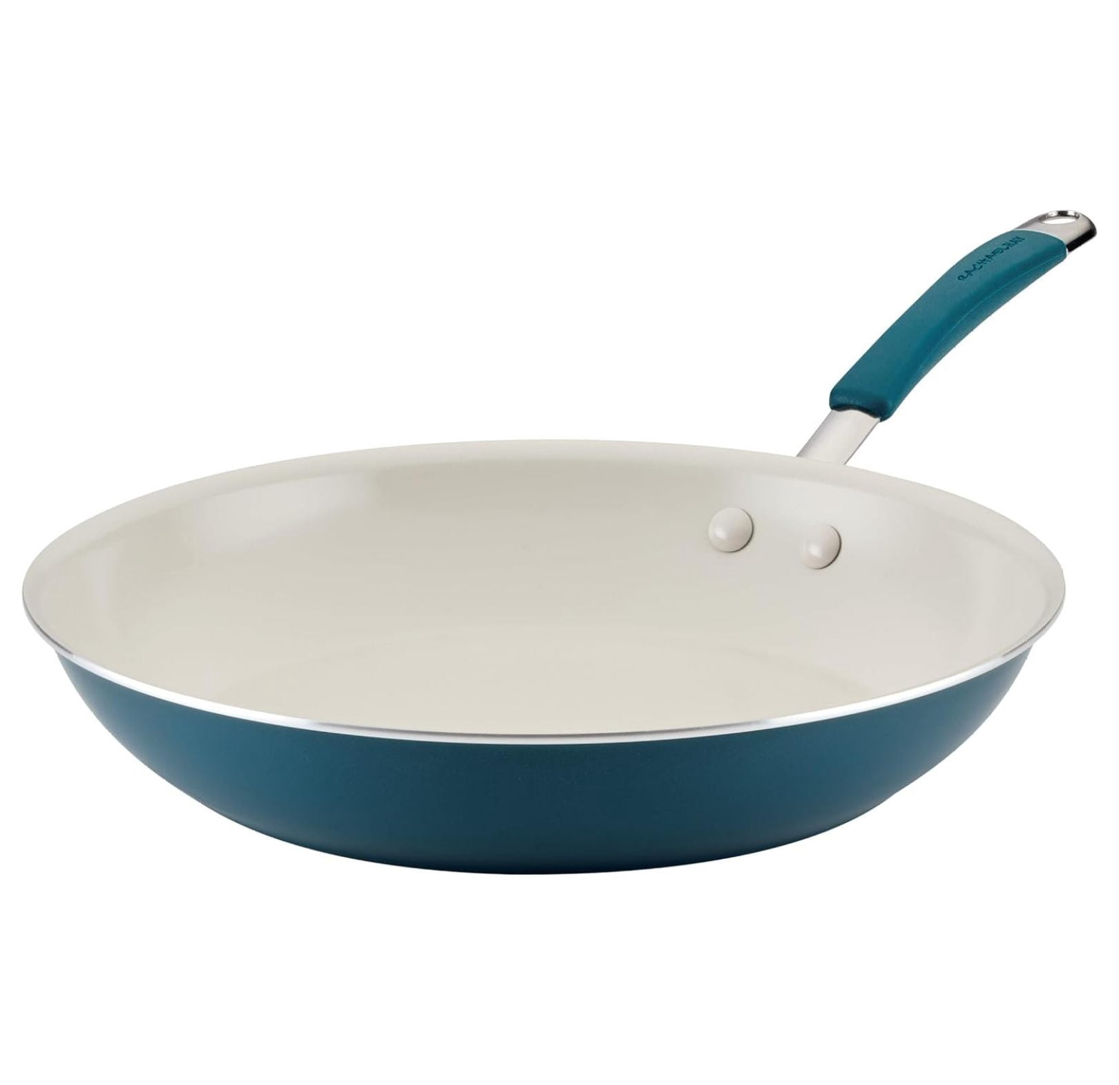 Cucina Ceramic Nonstick Frying Pan/Skillet, 12.5 Inch Non Stick Open ...