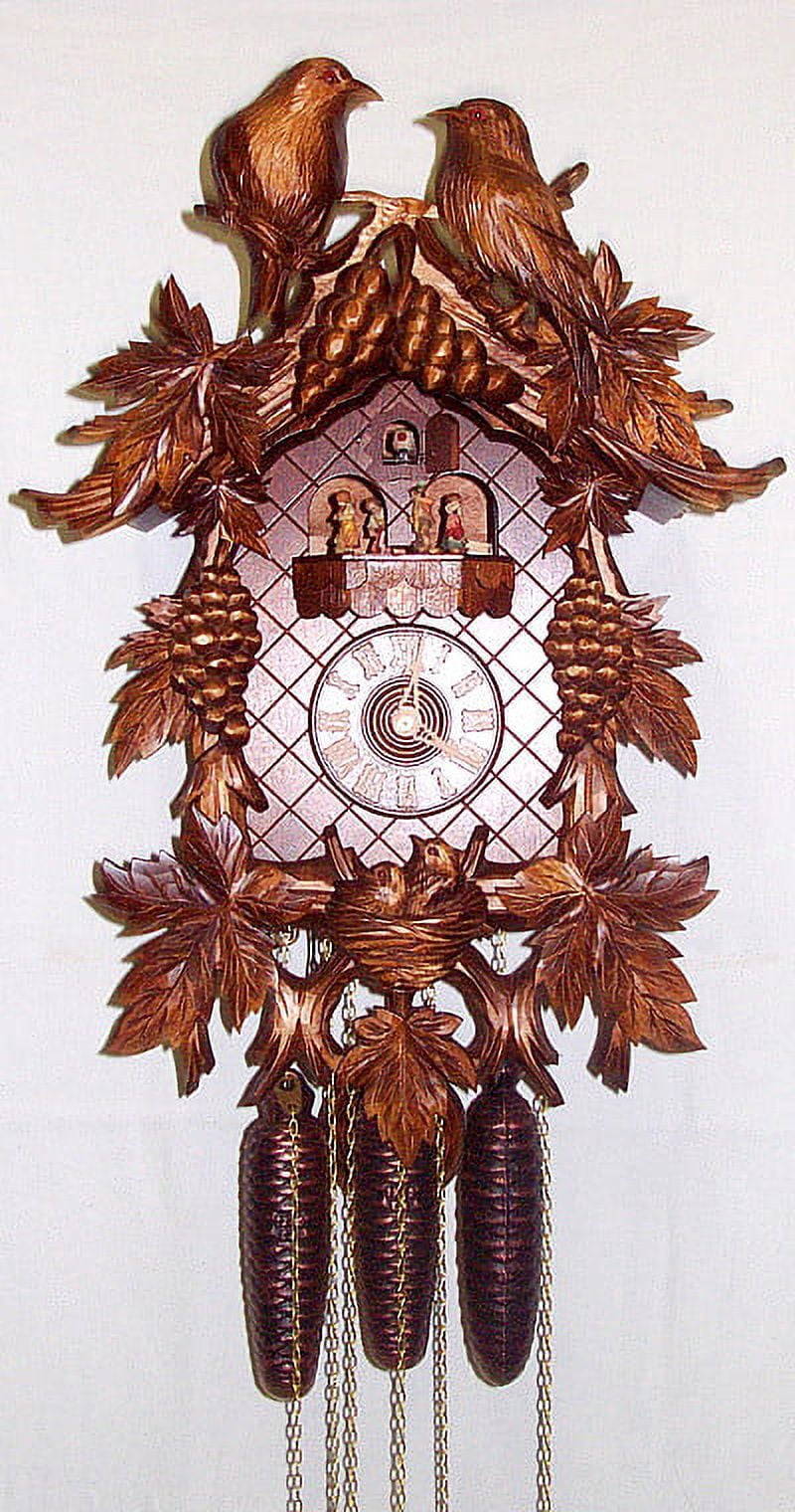 Cuckoo Clock Bird Family, Grapes - Walmart.com