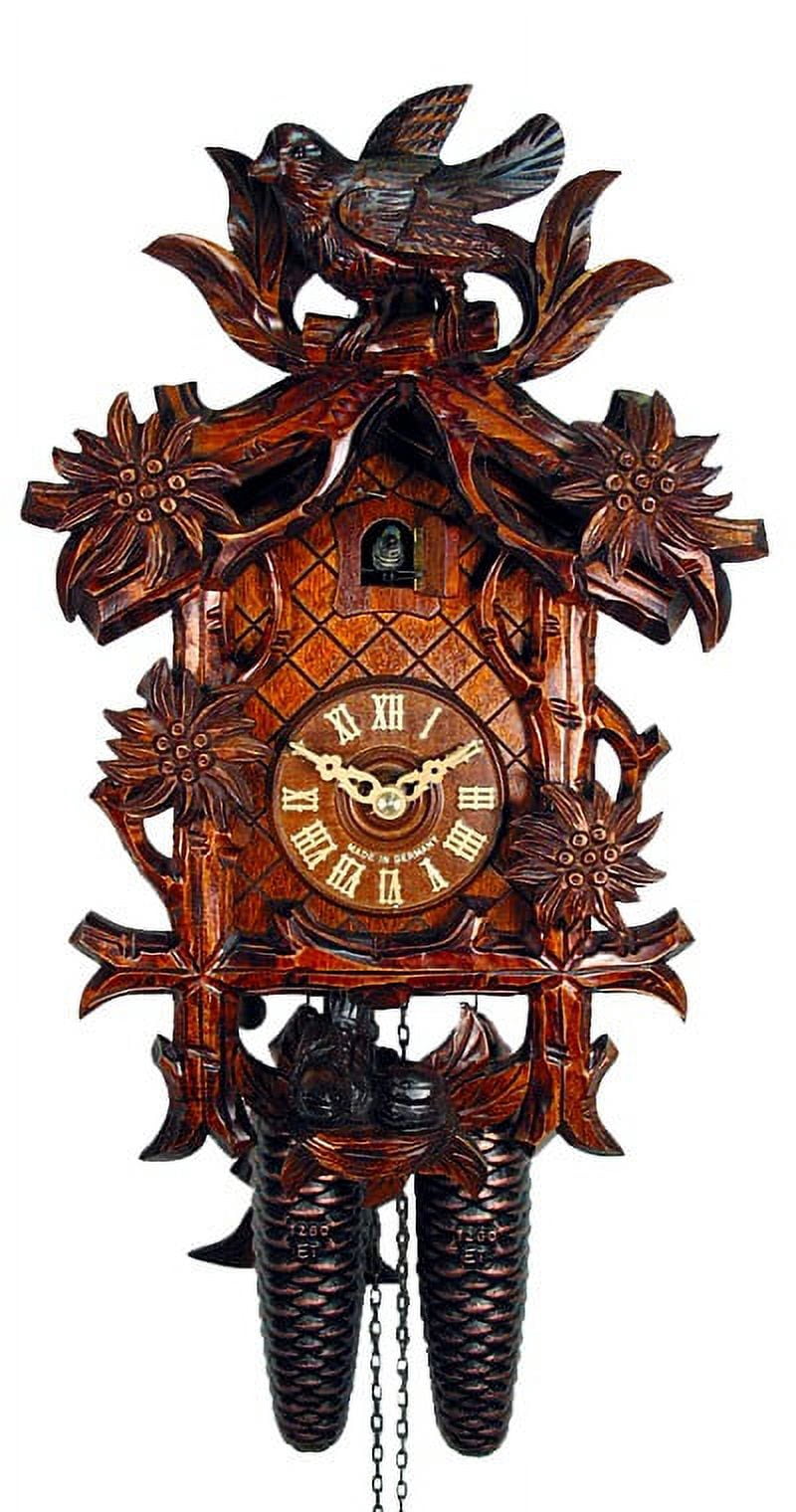 Cuckoo Clock Bird, Nest, Edelweiss - Walmart.com