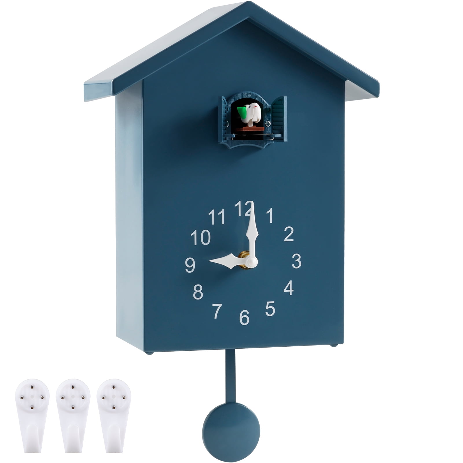 Cuckoo Clock Cuckoo Wall Clock with Bird Tweeting Sound Hanging Bird ...