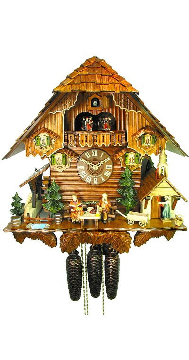 Cuckoo Clock Farm with chapel, grandpa and grandma - Walmart.com