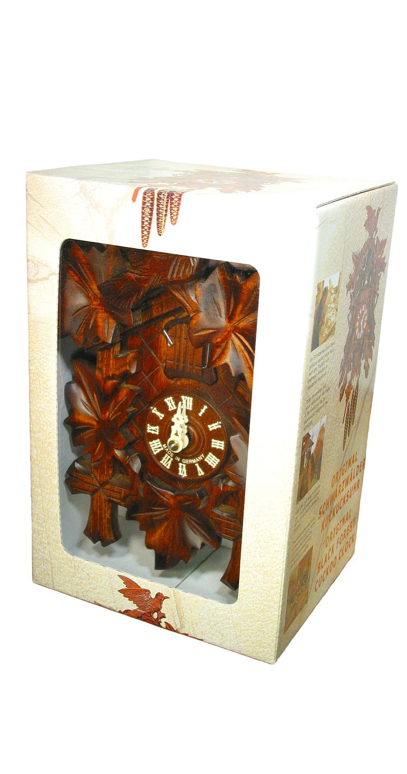 Cuckoo Clock Five Leaves, Bird Gift-Boxed 8491004 - Walmart Business ...