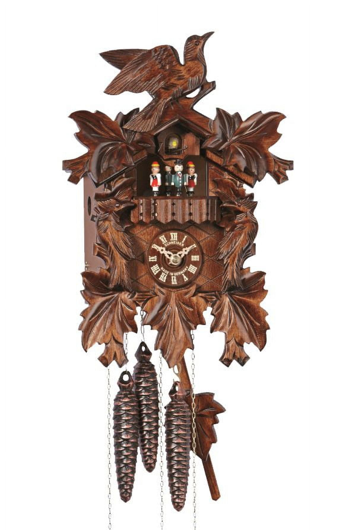 Cuckoo Clock Five Leaves, three Birds - Walmart.com