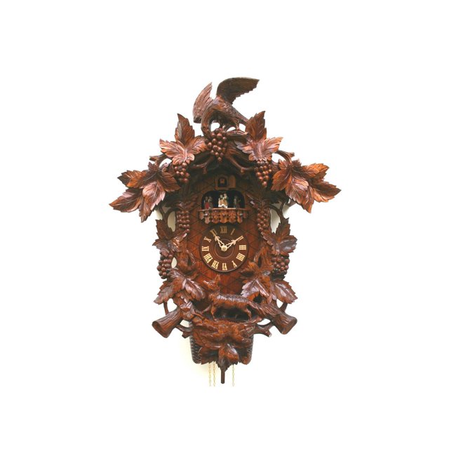 Cuckoo Clock Fox, Raven, Grapes - Walmart Business Supplies