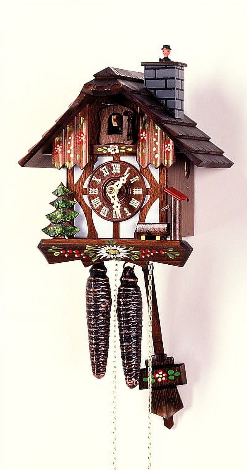 Cuckoo Clock Half-timbered, chimney sweep - Walmart.com