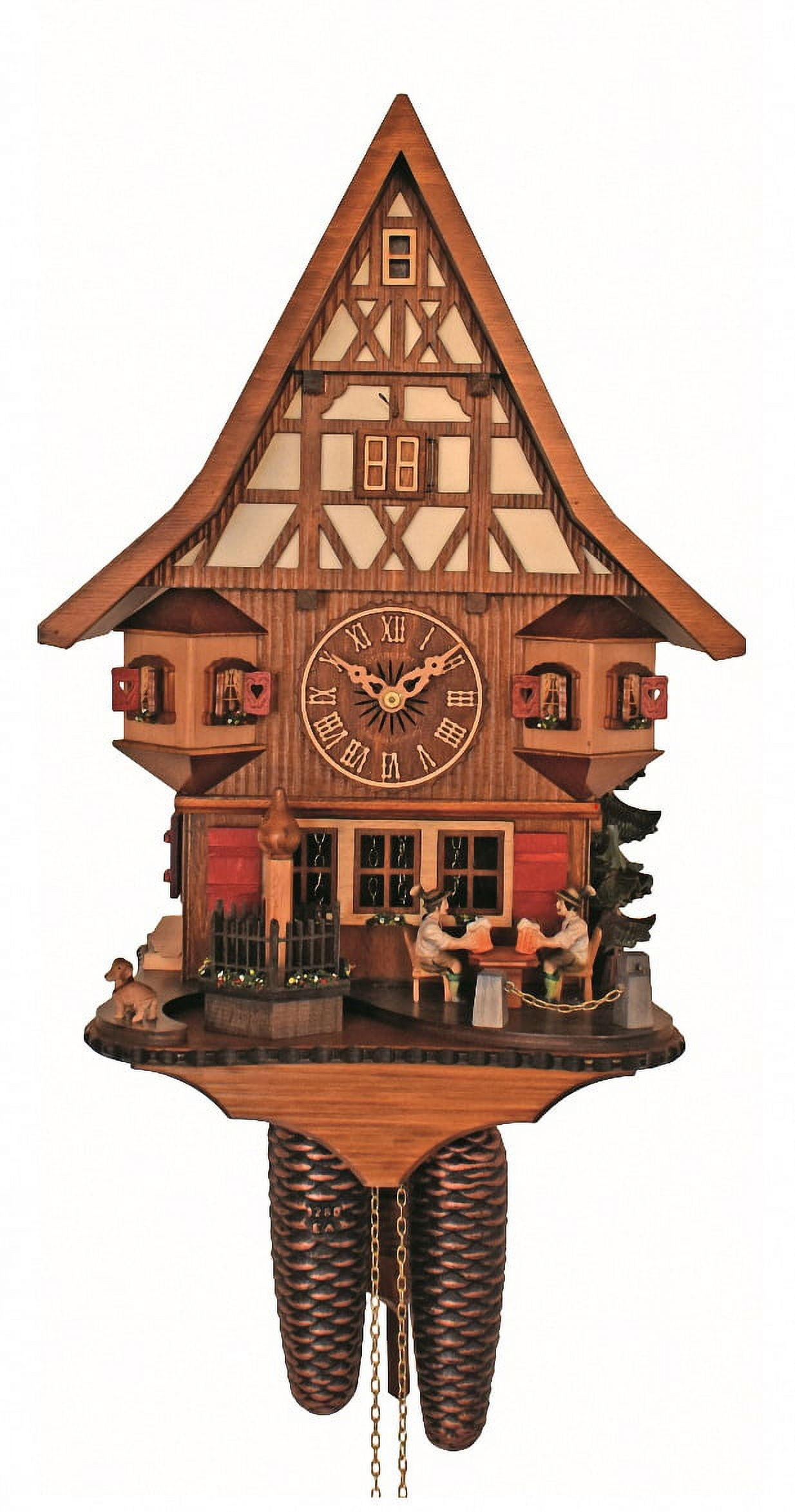 Cuckoo Clock House, Beer drinker, dog - Walmart.com