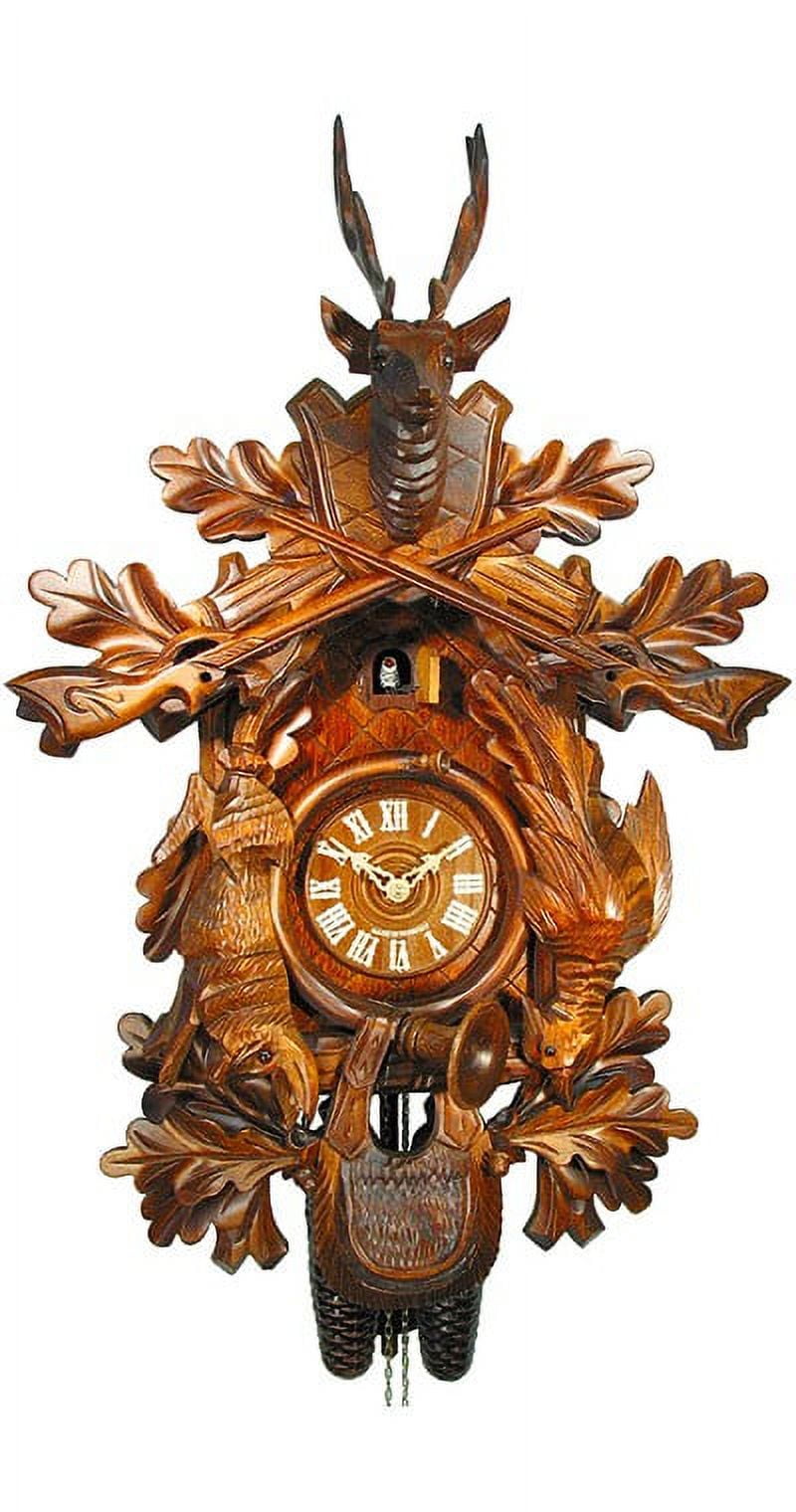 Cuckoo Clock Hunting Clock, hanging Animals - Walmart.com