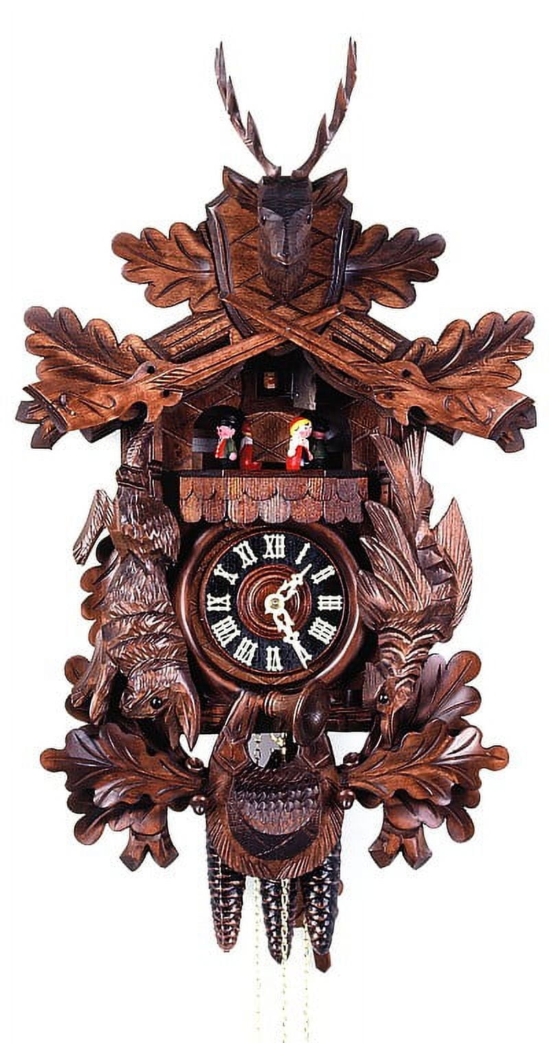 Cuckoo Clock Hunting Clock, hanging Animals - Walmart.com