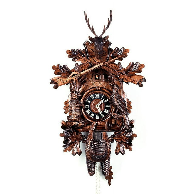 Cuckoo Clock Hunting Clock, sitting Animals - Walmart.com