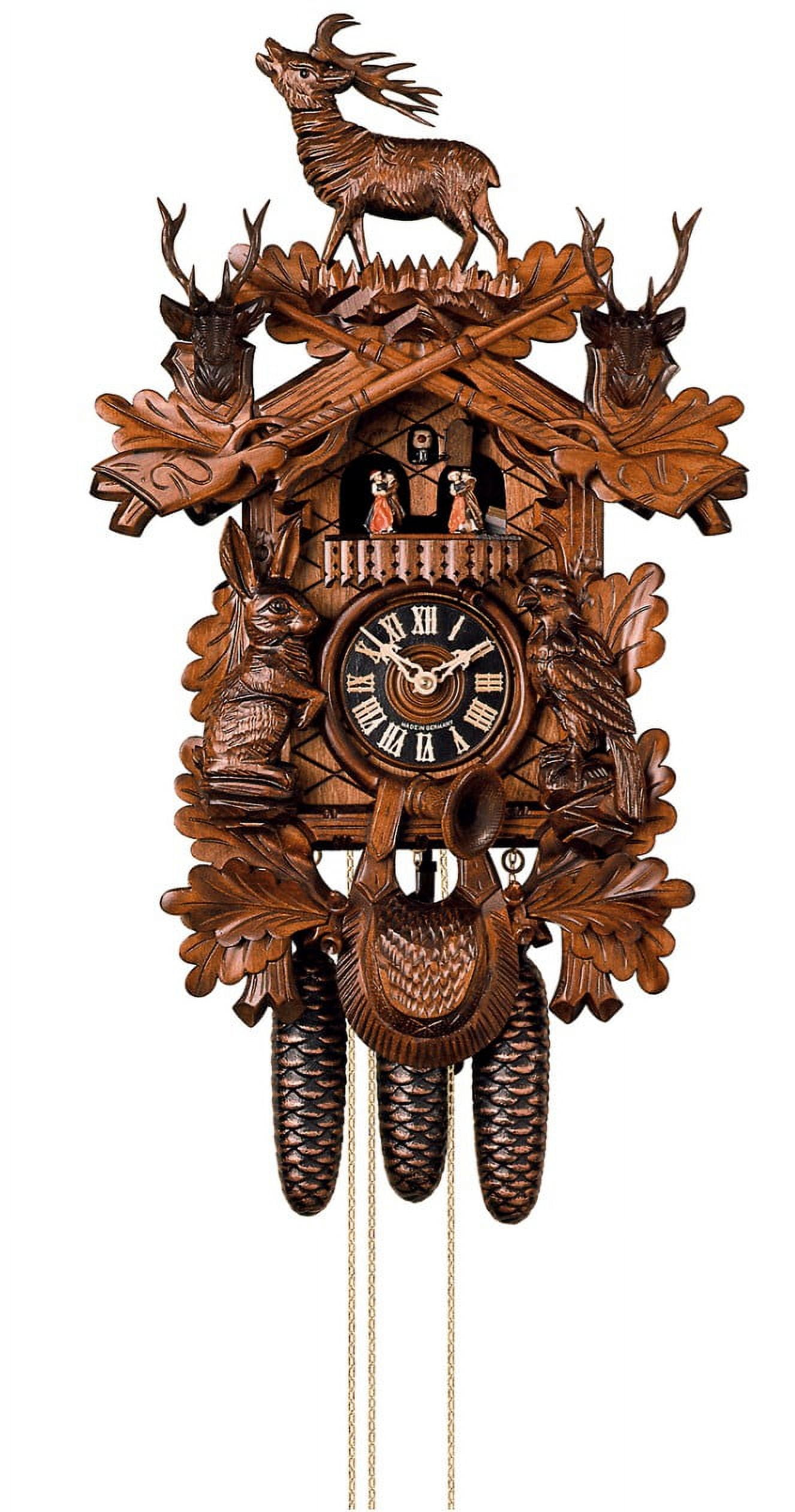 Cuckoo Clock Hunting Clock, standing Deer - Walmart.com