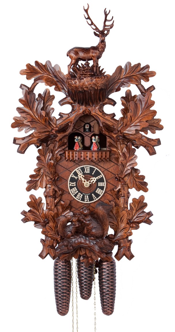 Cuckoo Clock Hunting Clock, standing Deer - Walmart.com
