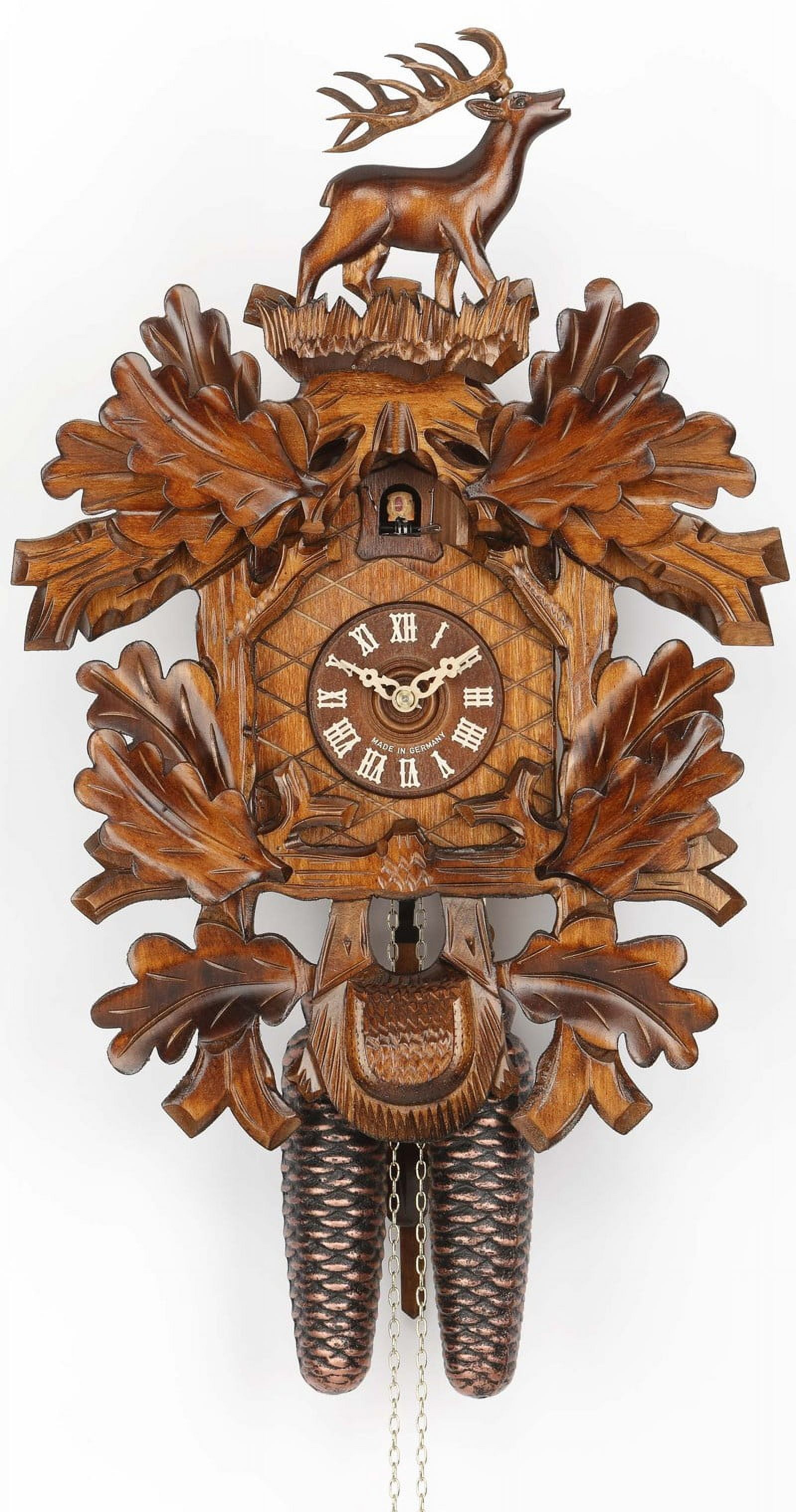 Cuckoo Clock Hunting Clock, standing deer KA 856 - Walmart.com