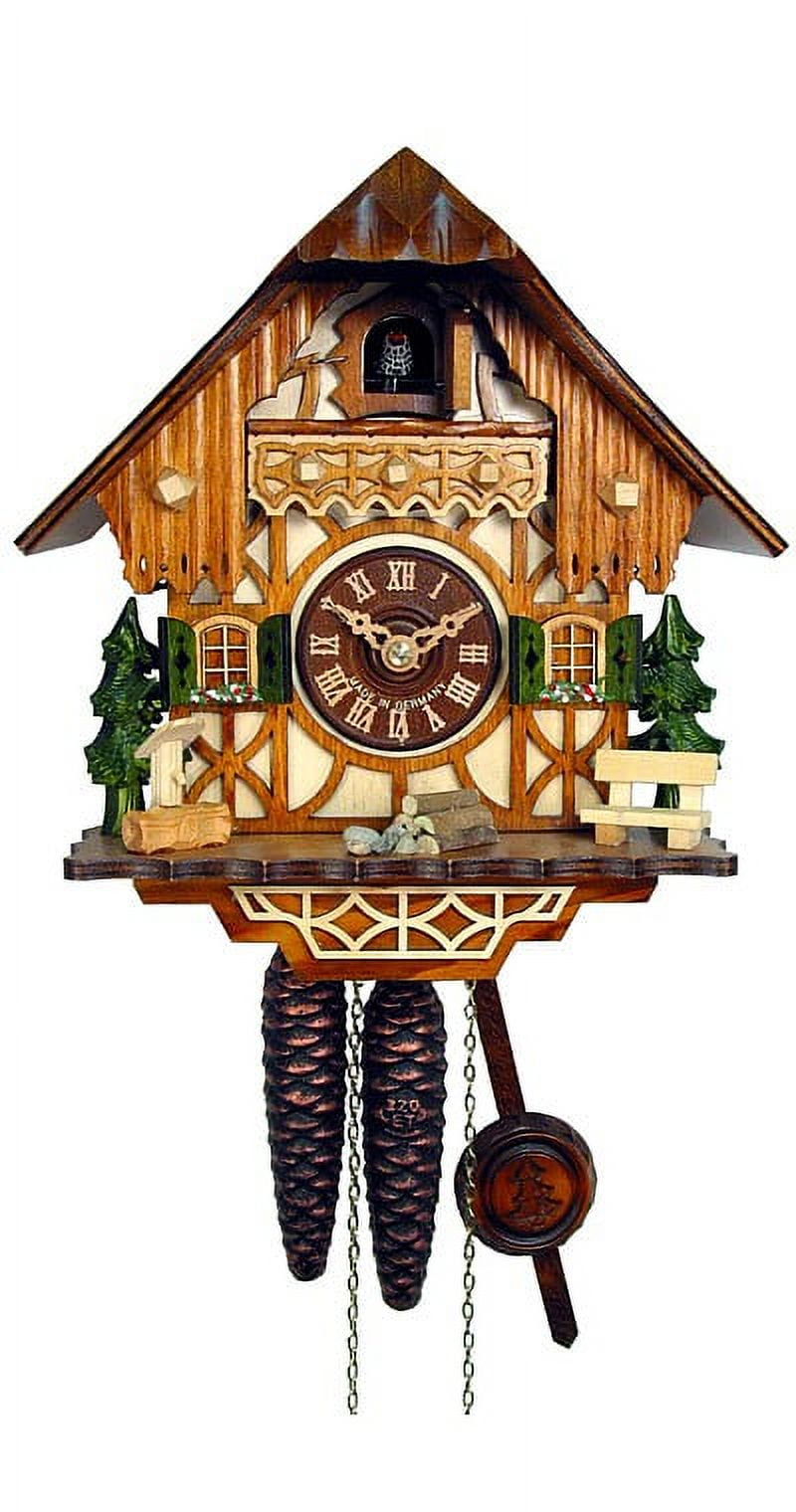 Cuckoo Clock Little black forest house 1.0260.01.C - Walmart.com
