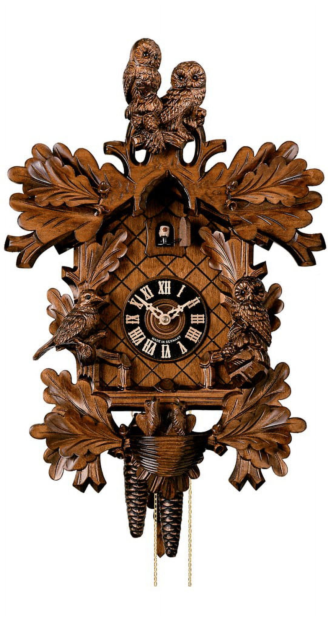 Cuckoo Clock Owls HO 179/4nu - Walmart.com