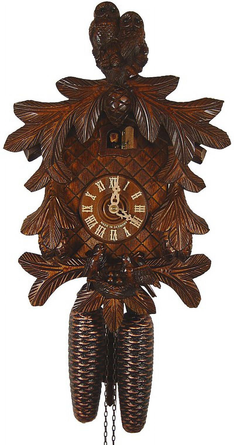 Cuckoo Clock Owls, birds with nest - Walmart.com
