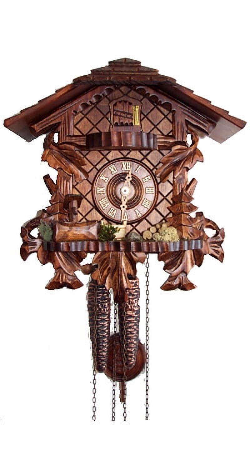 Cuckoo Clock Three Leaves with Console - Walmart.com