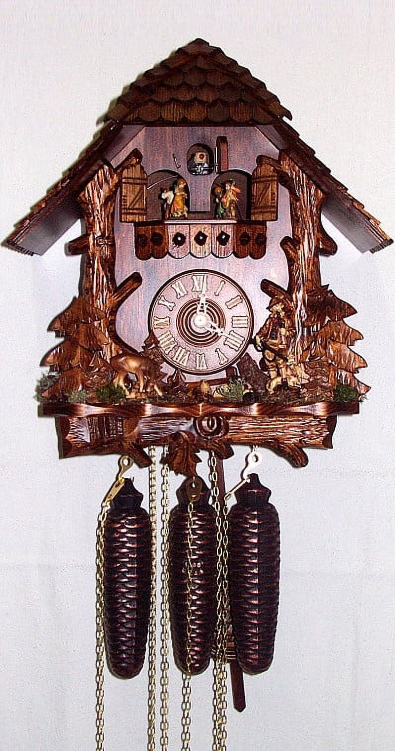 Cuckoo Clock Trunk, Group of Deers - Walmart.com