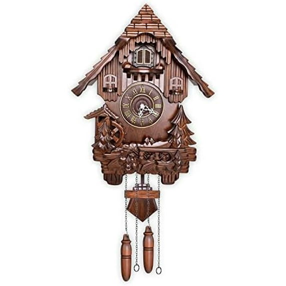 Cuckoo Clock Vintage Wall Clock Handcrafted Wood Cuckoo Clock Black Forest House Home Decor ...