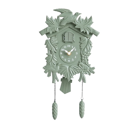Cuckoo Clock Wall Clock for Living Room – Classic Bird Design ...