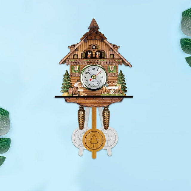 Cuckoo Cuckoo Wall Clock Chime Alarm Clock Retro Clock Wooden Living ... Cuckoo Cuckoo Wall Clock Chime Alarm Clock Retro Clock Wooden Living ...