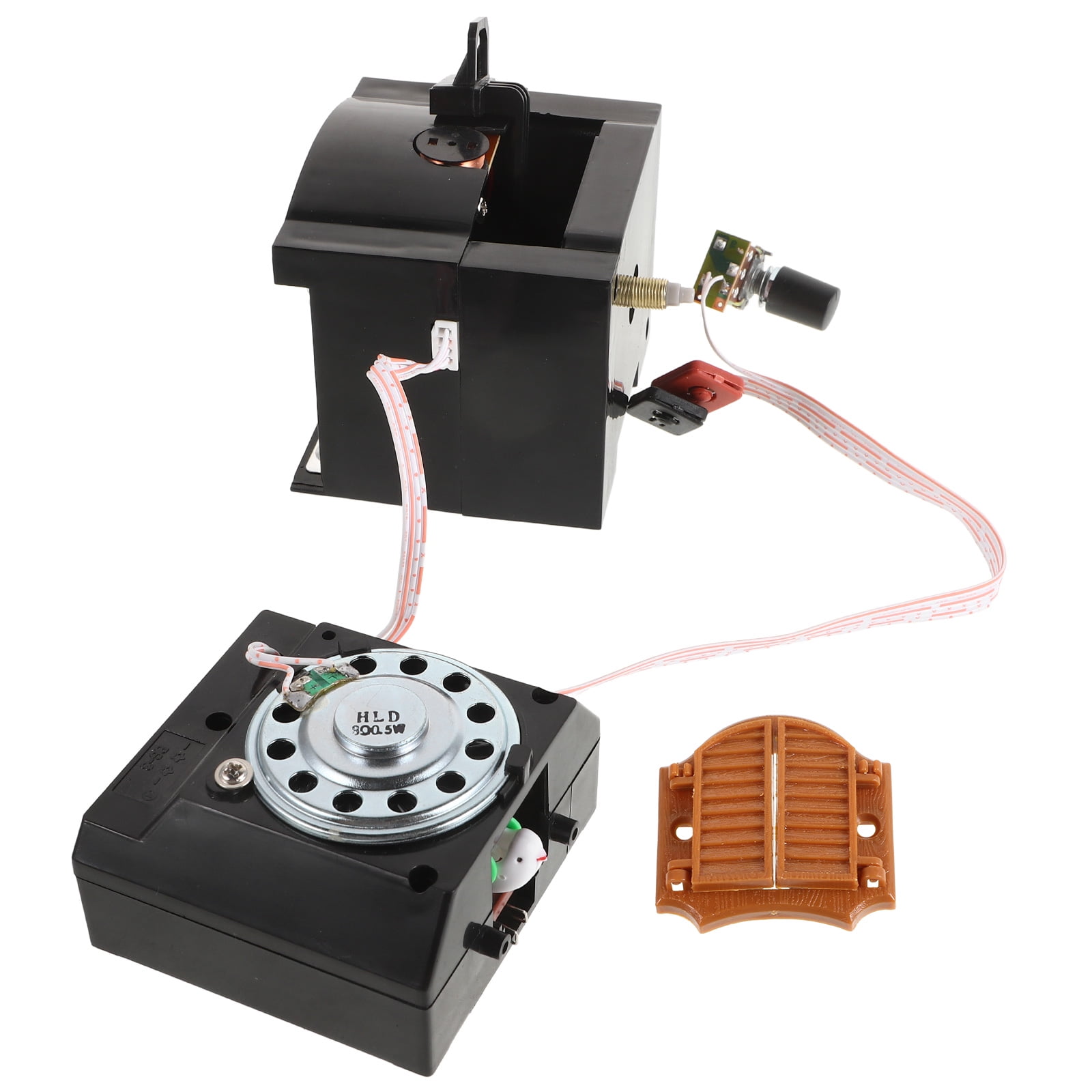 Cuckoo Wall Clock Gold Mirror Vintage Rechargeable Wicks Decor Work ...