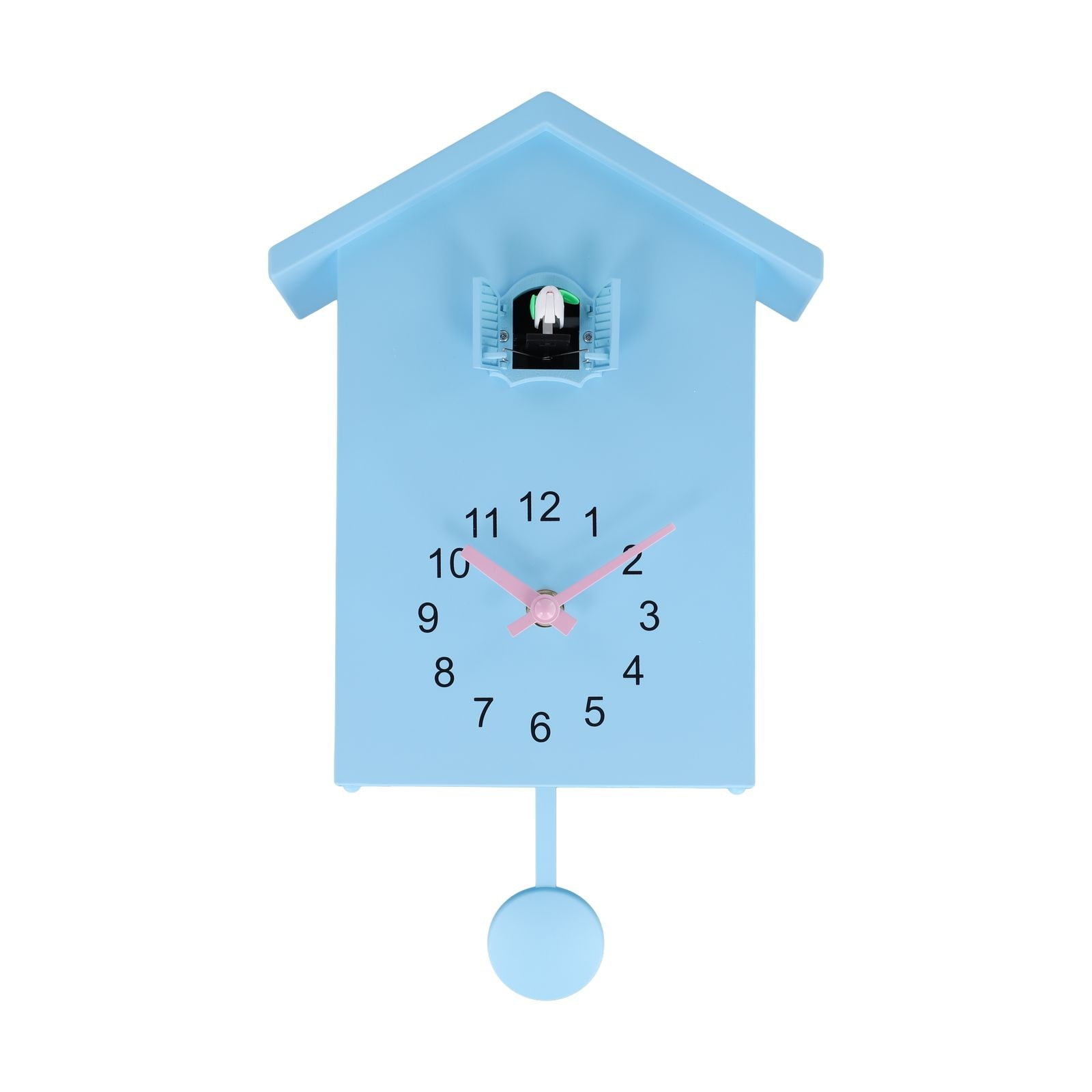 Cuckoo Wall Clocks Fashion Creative Pendulum Clocks Birds House Battery ...