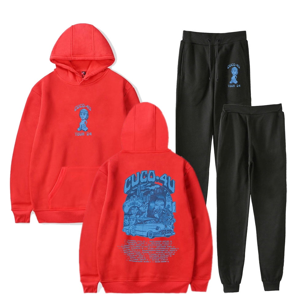 Cuco 4U Tour 2024 Merch Hoodies Jogger Pants Cosplay Women Men Fashion ...