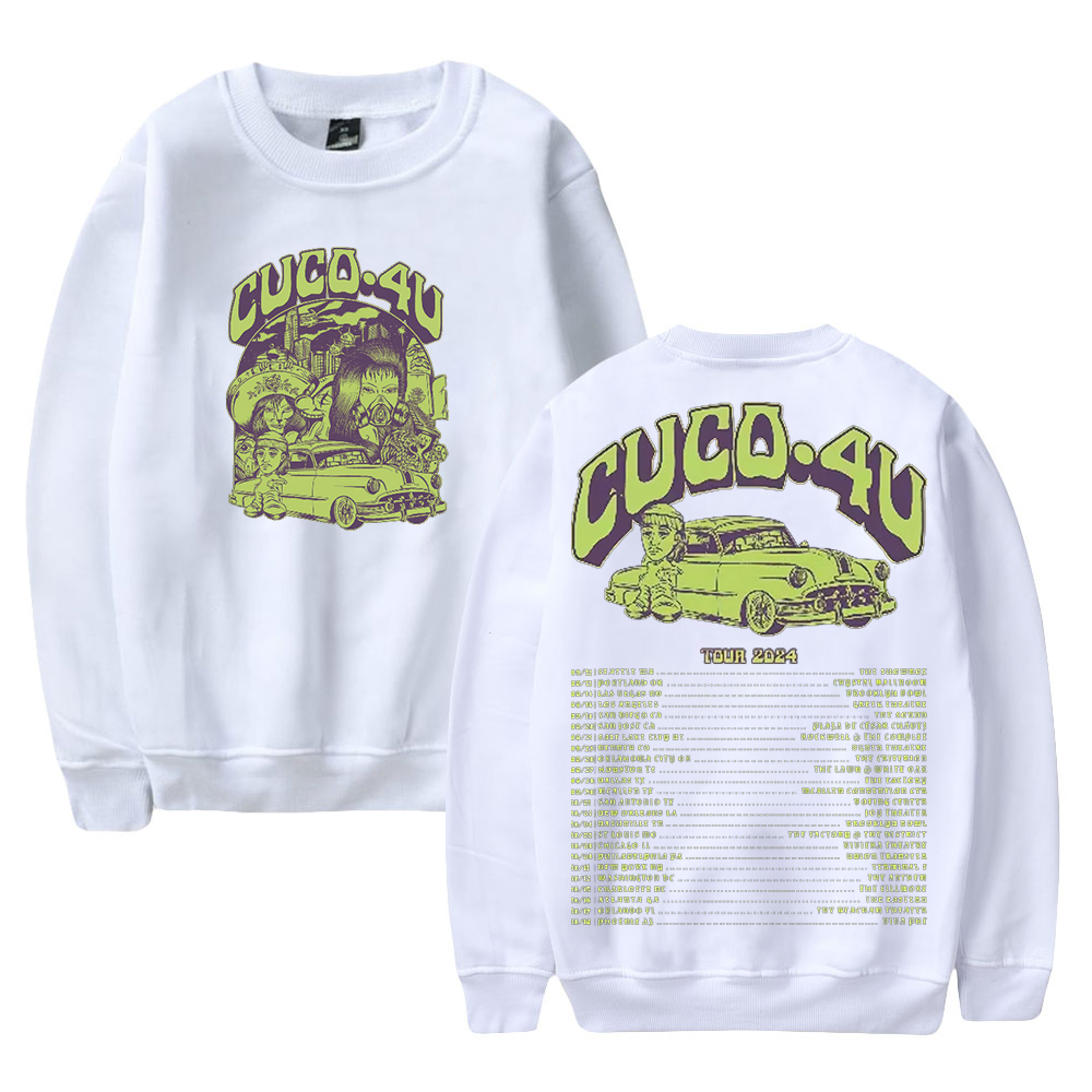 Cuco 4U Tour 2024 Merch Long Sleeve Streetwear Women Men Hip Hop ...