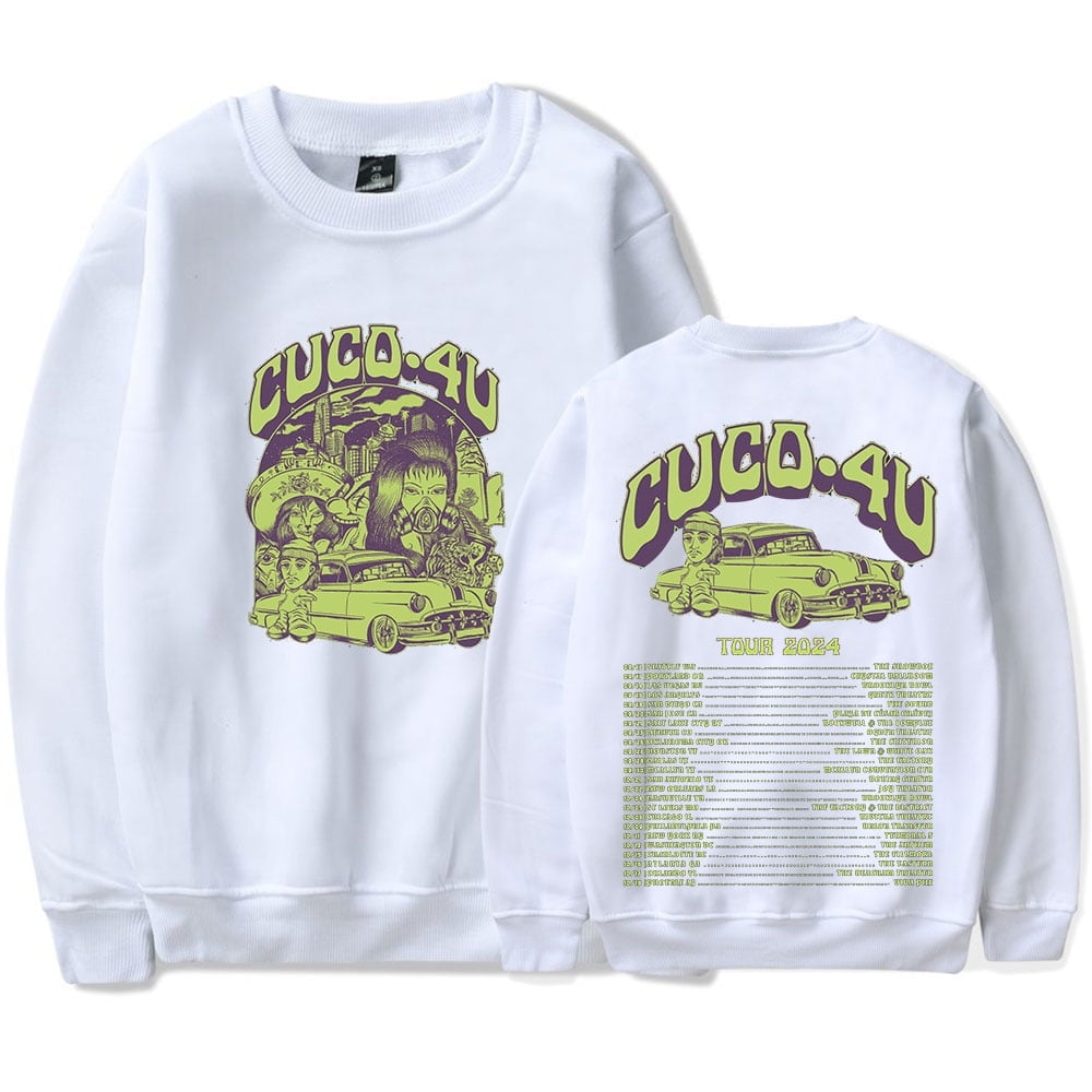 Cuco 4U Tour 2024 Merch Unisex Crewneck Fleece Sweatshirt - Warm Winter ...