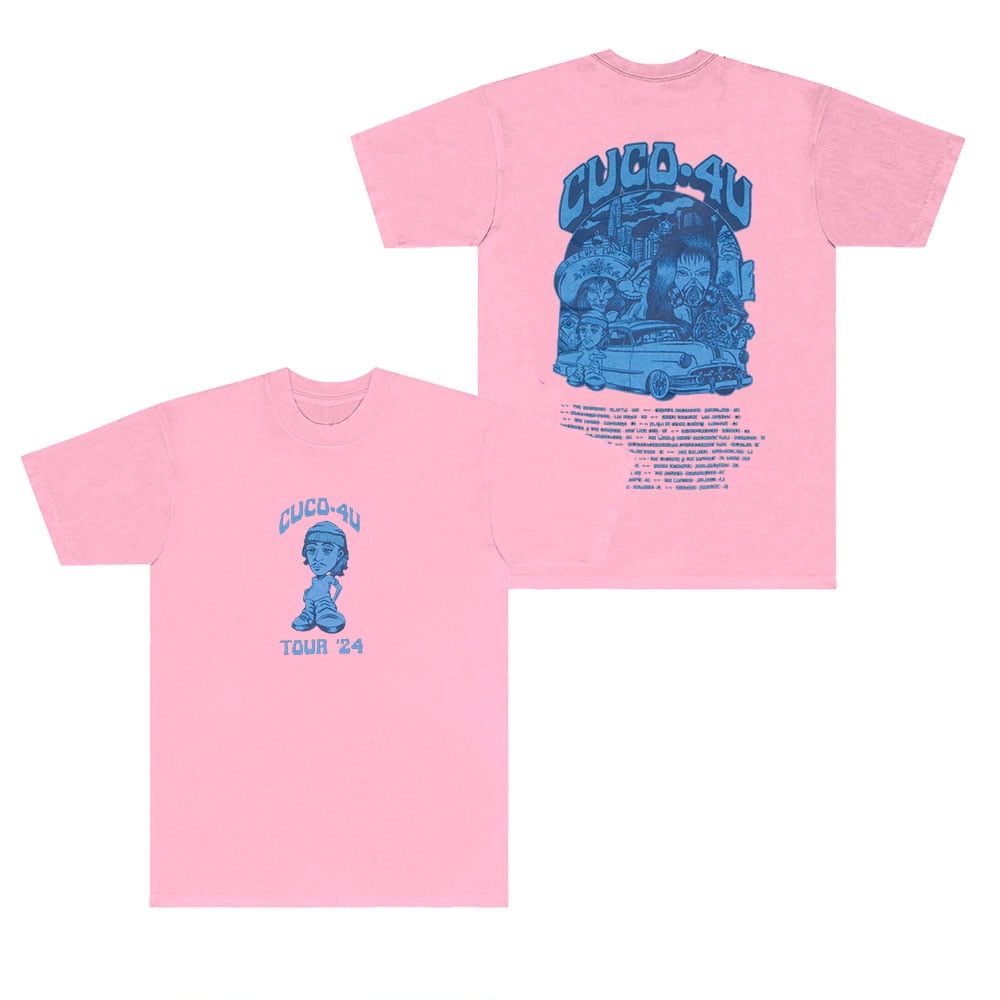 Cuco 4U Tour Tee Singer New Logo Merch T-Shirt Summer Women Men Fashion ...