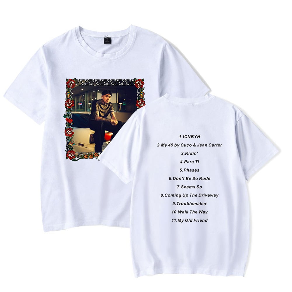 Cuco Ridin’Album Merch Short Sleeve T-shirt Unisex Fashion Crew Neck ...