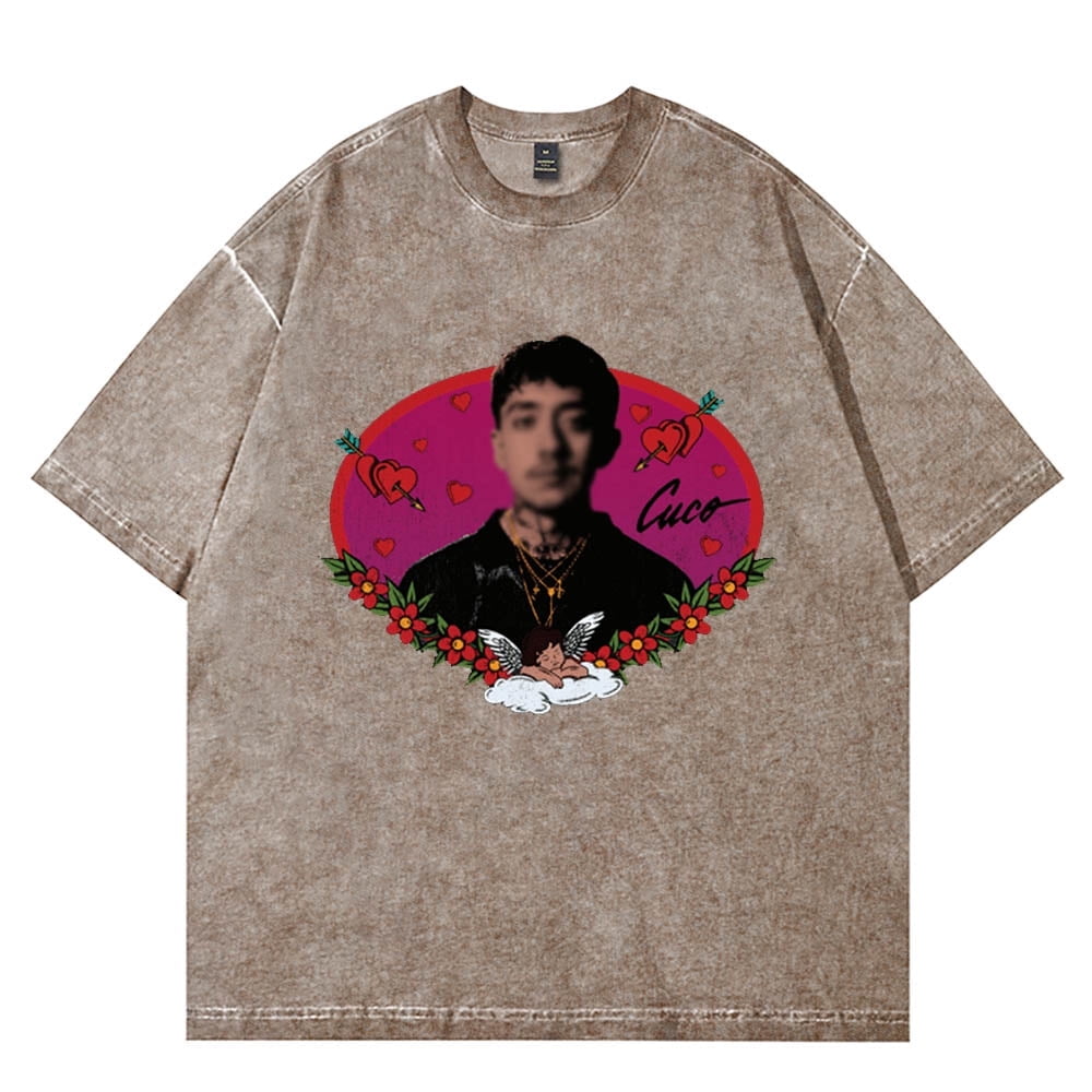 Cuco Valentine's Vintage Wash Ridin Album Tour Merch Men's & Women's ...