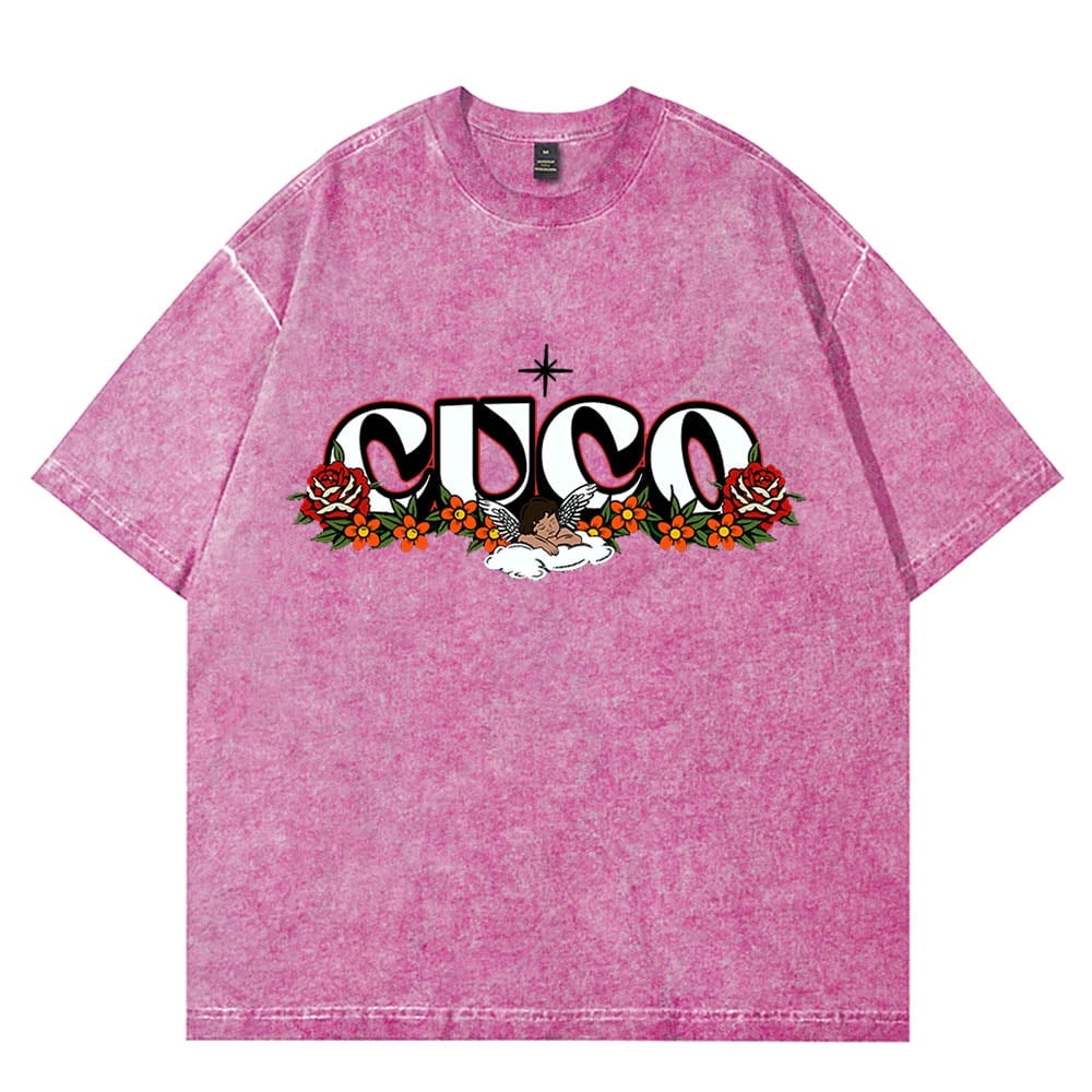 Cuco Valentines Cupid Wash T-shirt Ridin album tour Merch men's and ...