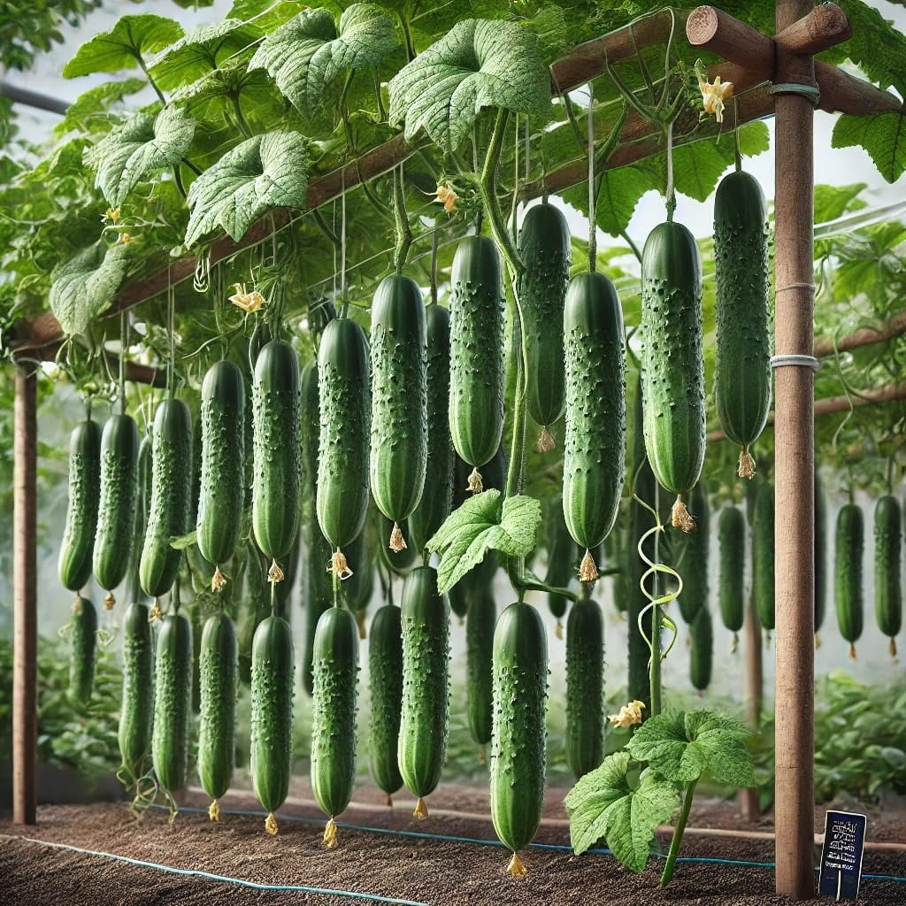 Cucumber Chinese Wonder TWE5 Seeds - Open-Pollinated | 45 Days to ...