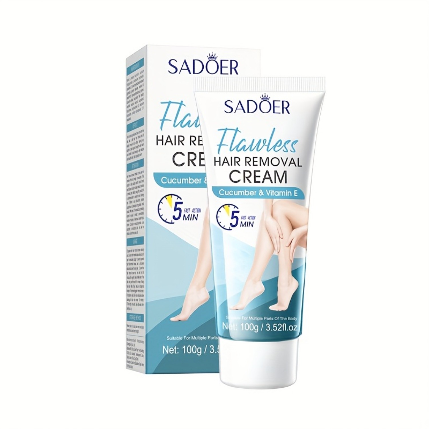 Cucumber Hair Removal Cream, Painless & Fast-Acting, Ideal For Armpits ...