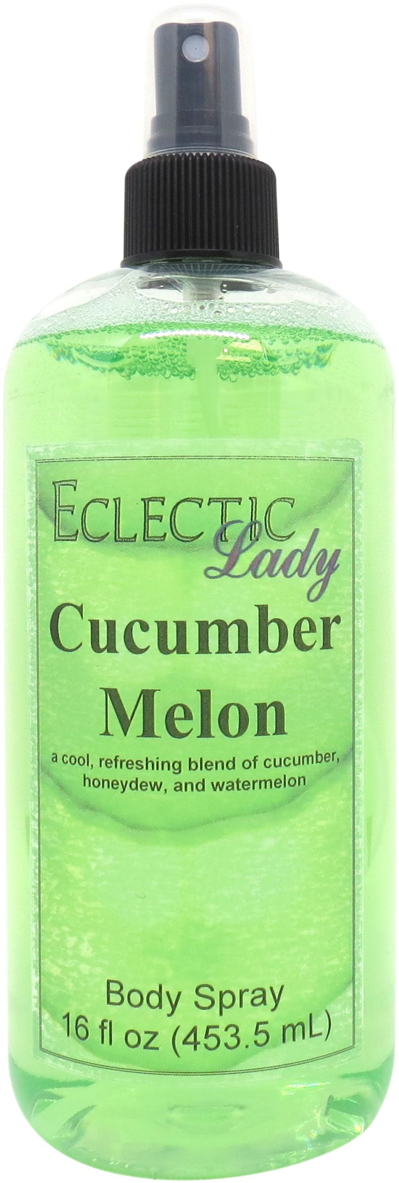 Cucumber Melon Body Spray, Eclectic Lady, Hydrating Mist, Unisex, 16 oz ...