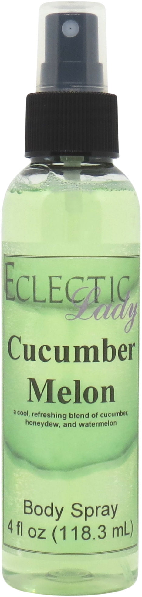 Cucumber Melon Body Spray, Eclectic Lady, Hydrating Mist, Unisex, 4 oz ...
