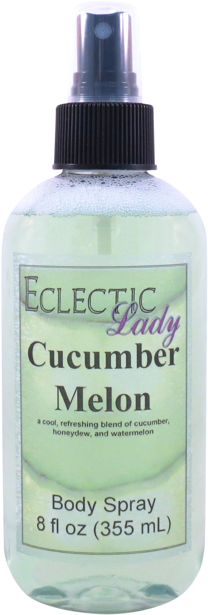 Cucumber Melon Body Spray, Eclectic Lady, Hydrating Mist, Unisex, 8 oz ...