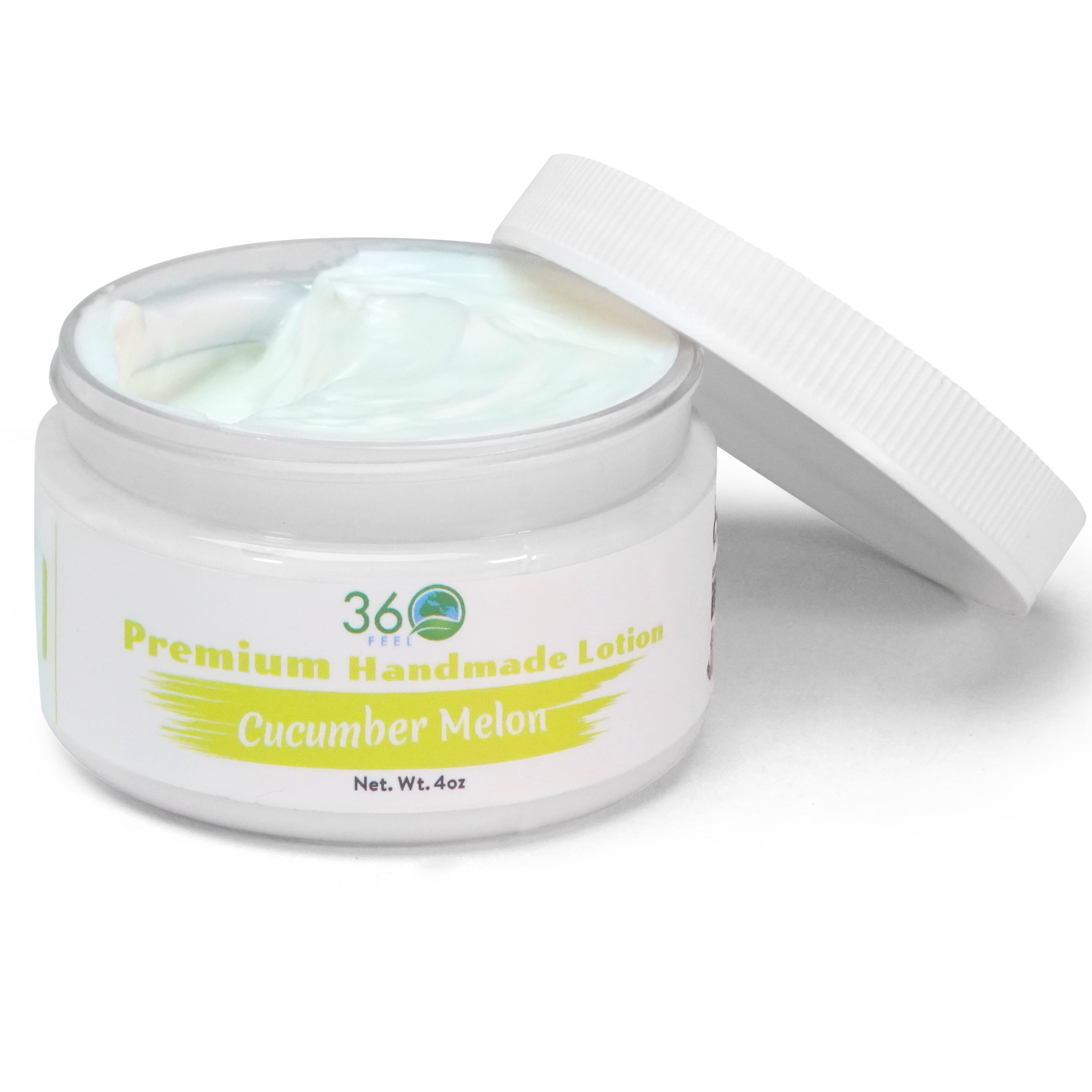Cucumber Melon Lotion in Jar - 4oz Premium Handmade Natural ...
