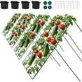 Cucumber Trellis for Garden - 4 Pack, 48" L x 16" W Garden Trellis for ...