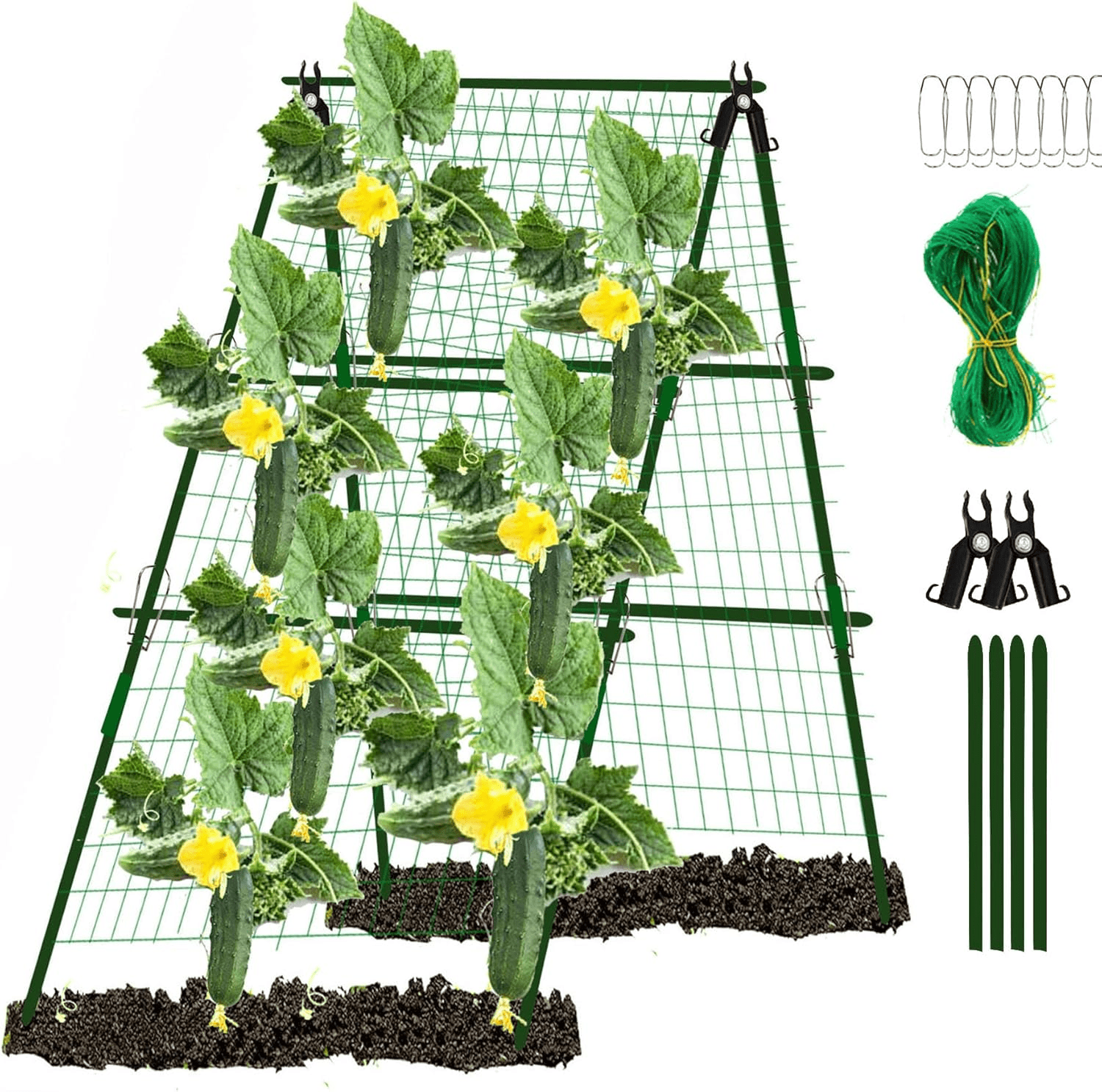 Cucumber Trellis Garden Trellis Arch Trellis Tall Metal Trellis for ...