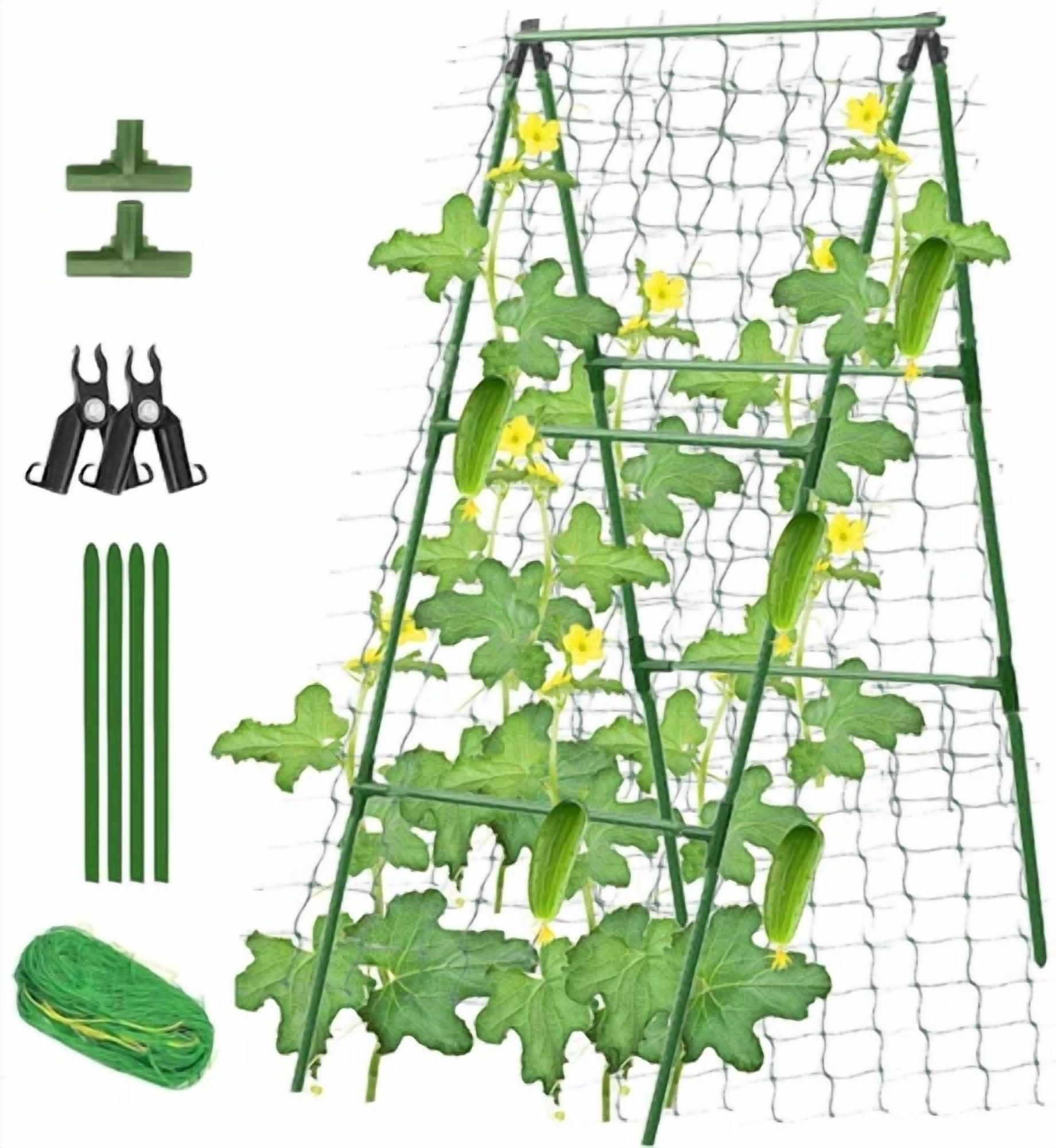 Cucumber Trellis Garden Trellis Arch Trellis, Tall Trellis for Climbing Plants S - Walmart.com
