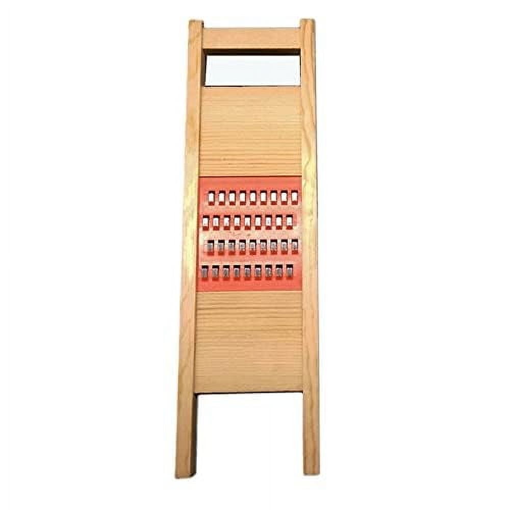 Cucumber Vegetable Slicer Salad Kitchen Wooden Shredder Cutter Grater ...