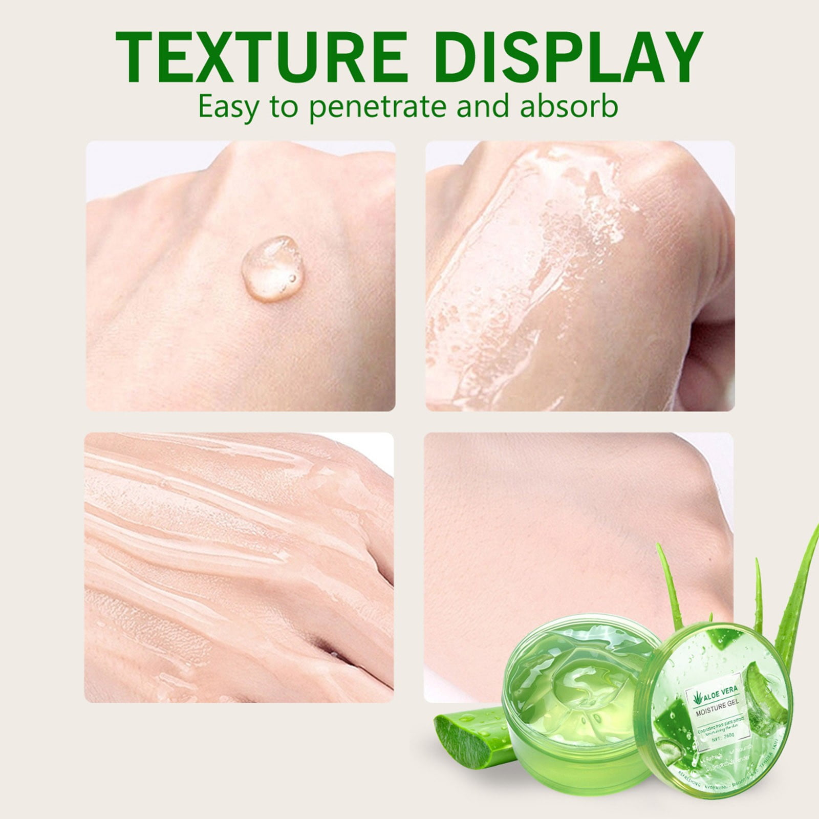 Cucumber and Aloe Moisturizing Sleep Mask, Refreshing, Smear-Type ...