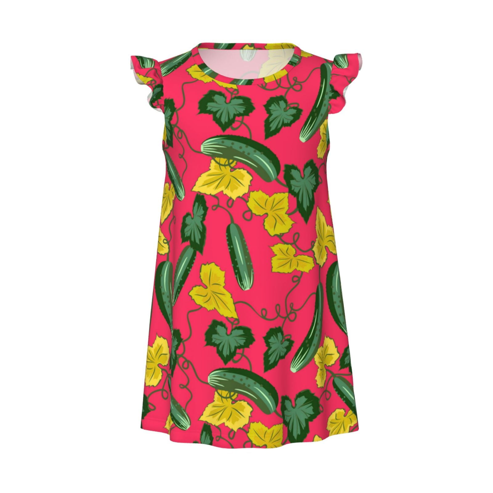 Cucumber flower ratta Girls Nightgowns - Cute Toddler Nightgown, Soft ...