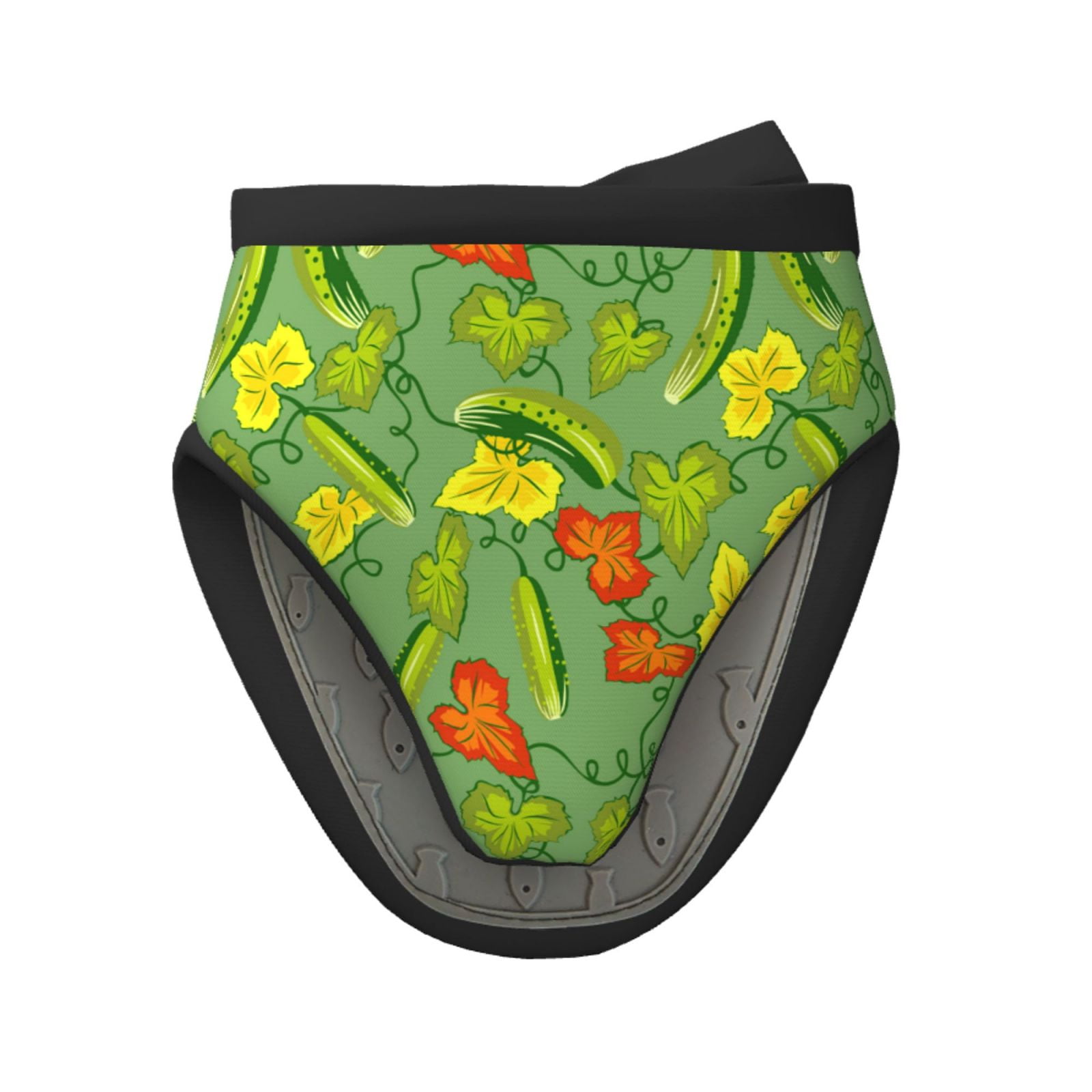 Cucumber ratta flower Oven Mitts Heat Resistant - Soft Lining Silicone ...