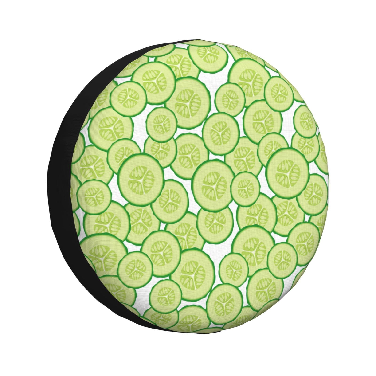 Cucumber slices Spare Tire Cover for Trailer Camper RV Truck SUV 17 ...