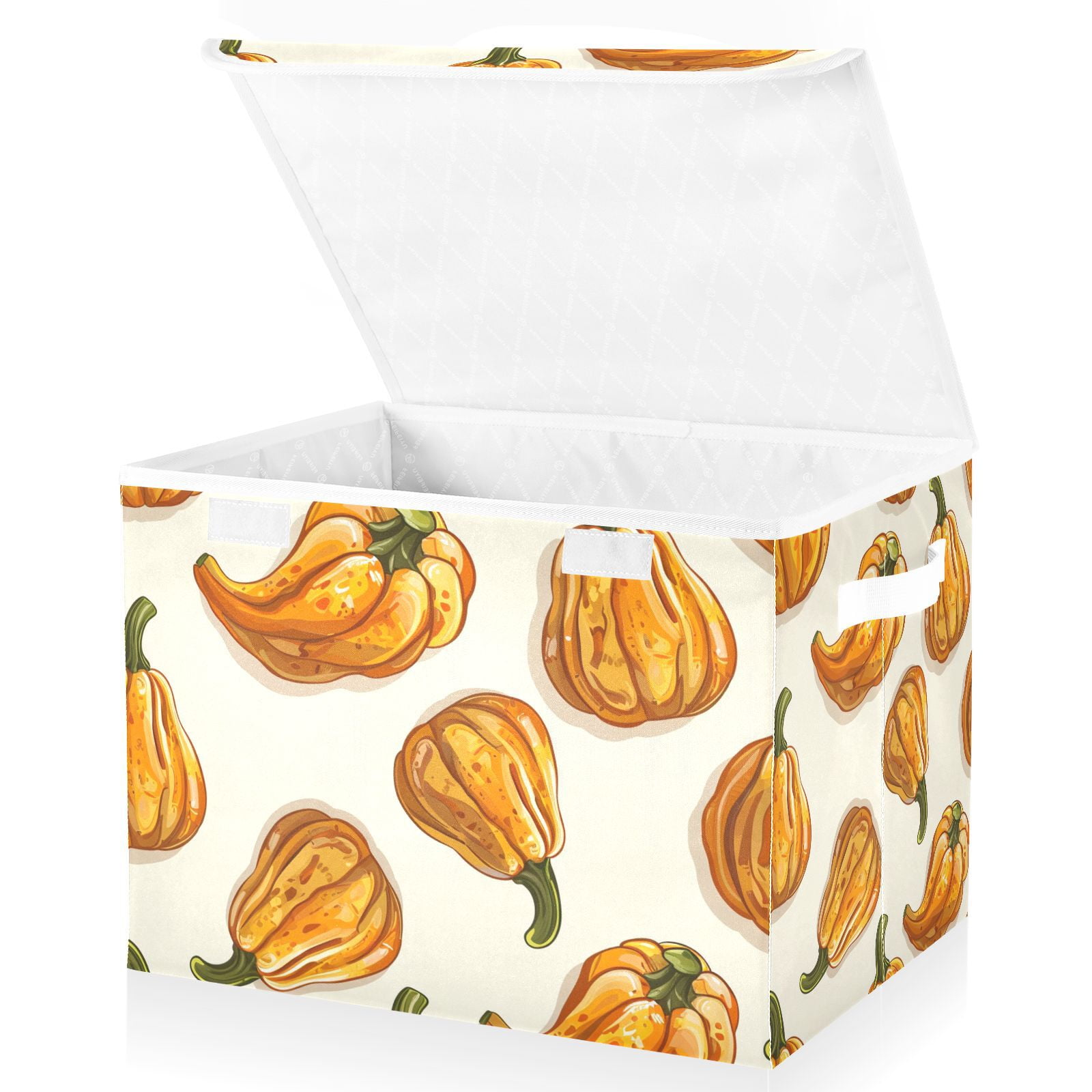 Cucumbers Storage Basket for Shelves Foldable Container Organizer for ...