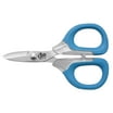 Cuda Micro Scissors, 3", Titanium Bonded Serrated Blades, Blue, Fishing ...